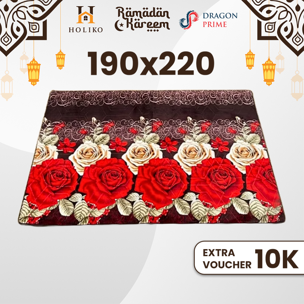 Jual Dragon Prime Karpet Busa Malaysia Ukuran 190x220 Motif Bunga ...