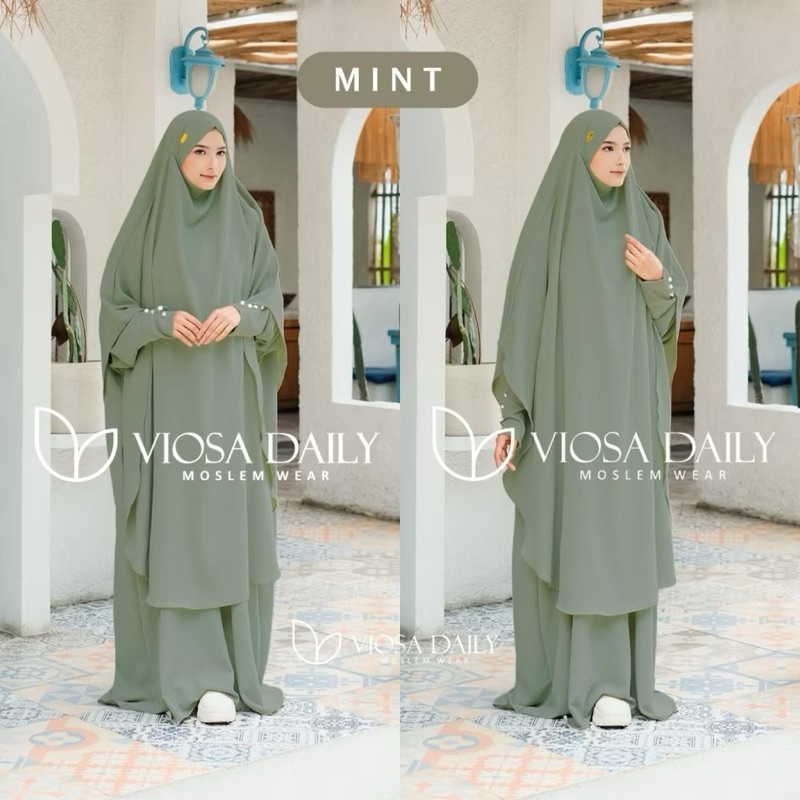 Jual Abaya set untuk umroh — Viosa Daily | Shopee Indonesia