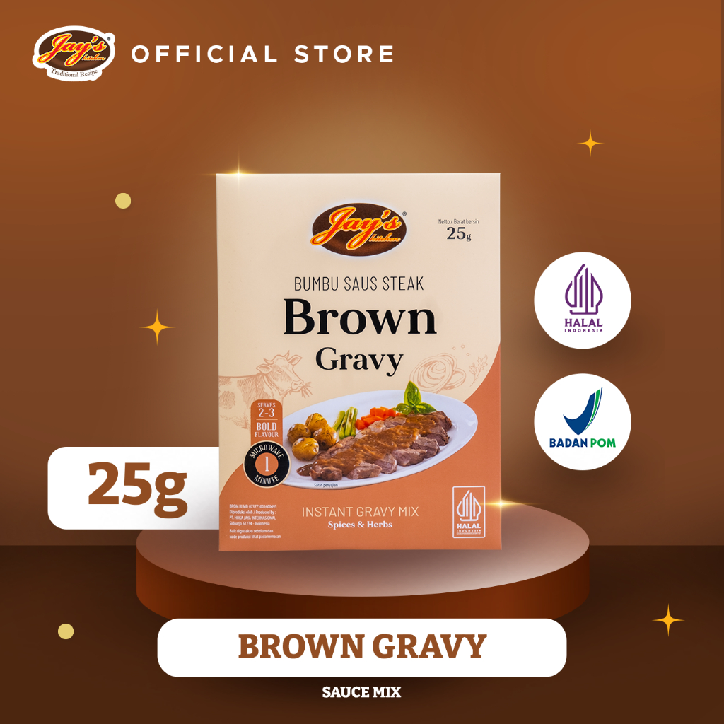 Jual Jay's Kitchen Brown Gravy | Shopee Indonesia