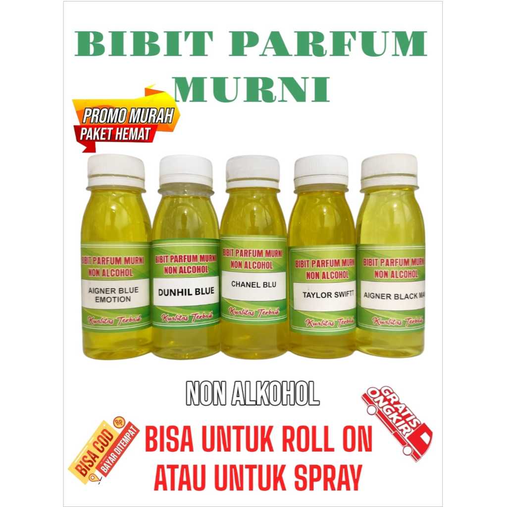 Jual TERMURAH!!! BIBIT PARFUM MURNI [ Bisa Untuk Roll On Dan Spray ...