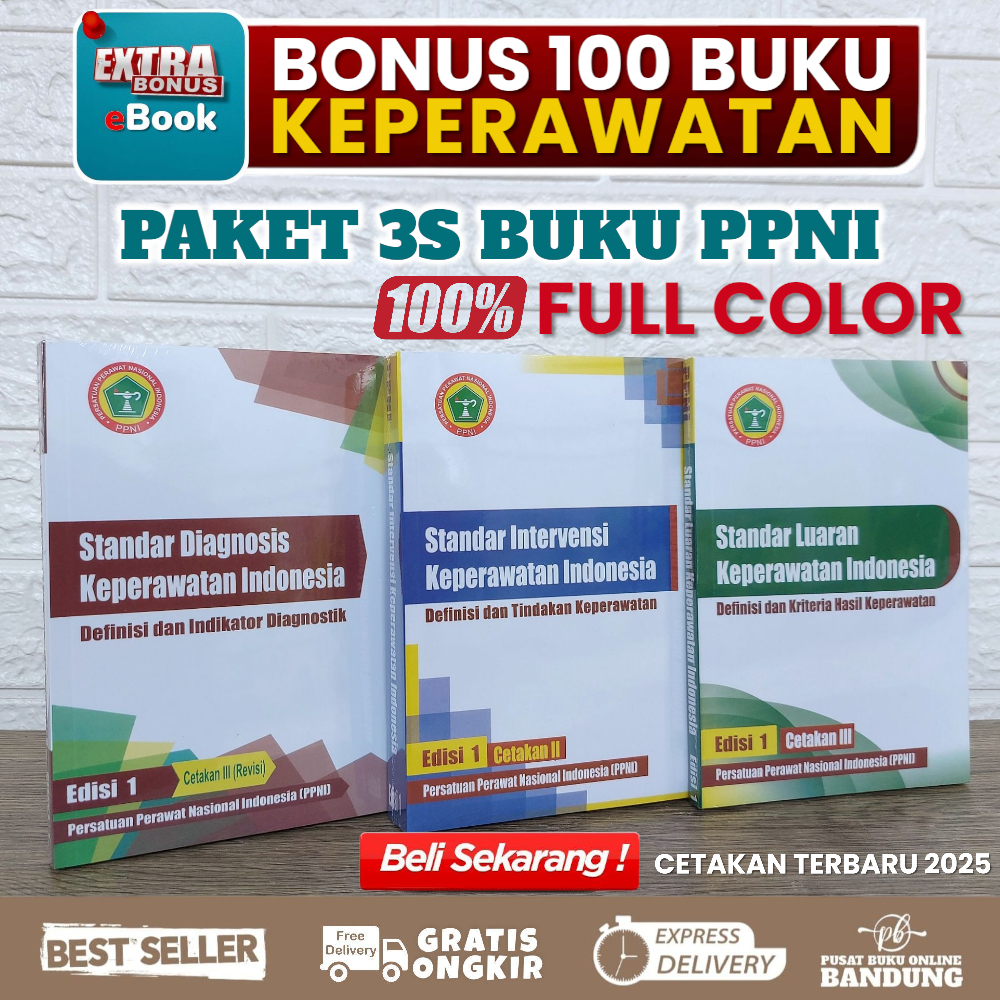 Jual PAKET 3 BUKU PPNI SDKI SIKI SLKI PREMIUM ORI CETAKAN 3 | Shopee ...