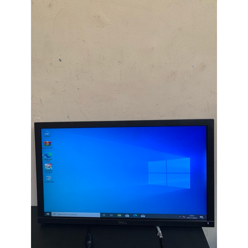 Jual ready monitor Dell 20 inchi mines layar Baret TANPA kakiey ...