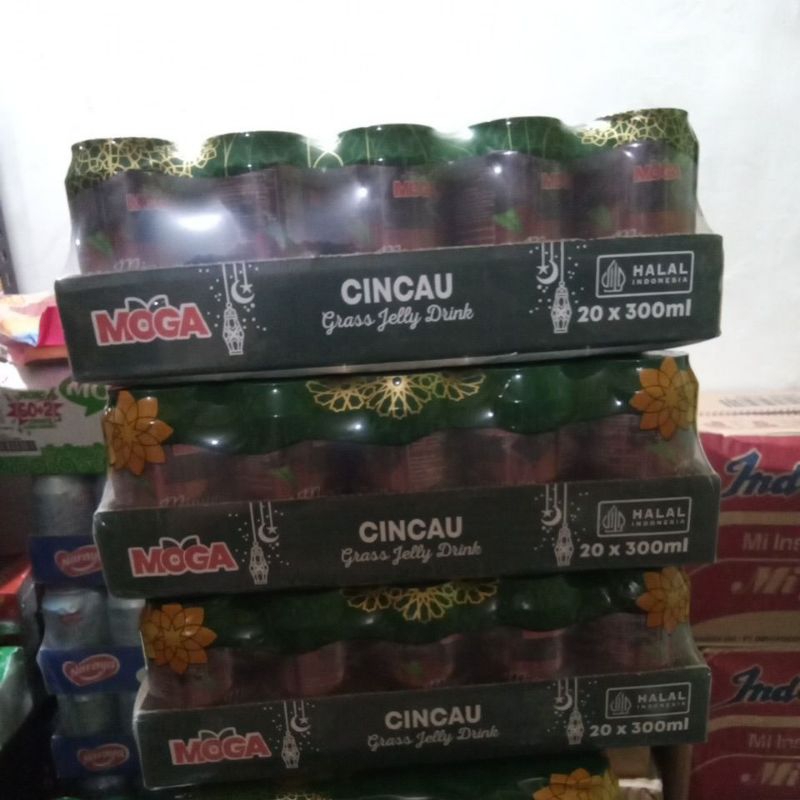 Jual Minuman Kaleng Cincau MOGA 300ml (20klng) | Shopee Indonesia