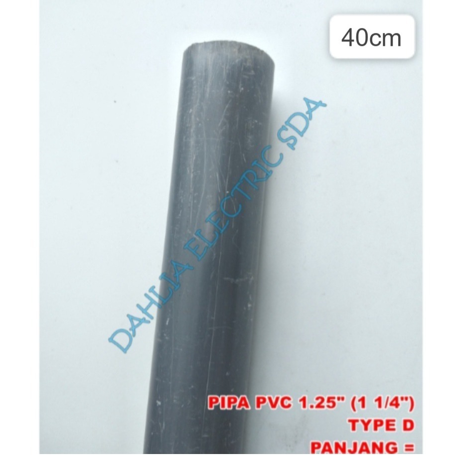 Jual PIPA PVC 1 1/4 INCH TYPE D PANJANG 20CM | Shopee Indonesia