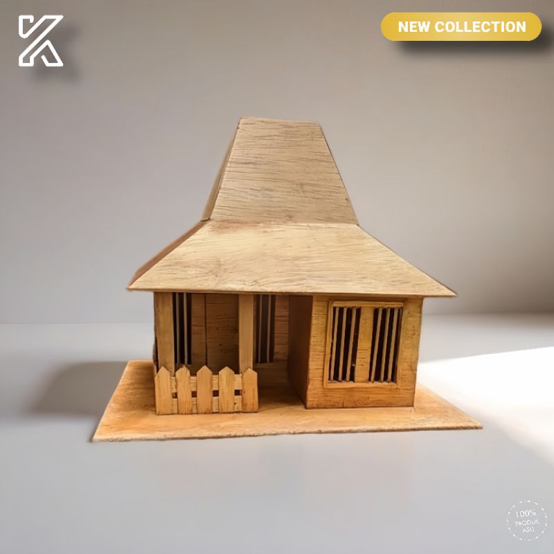 Jual rumah miniatur / rumah / rumah adat / miniatur | Shopee Indonesia