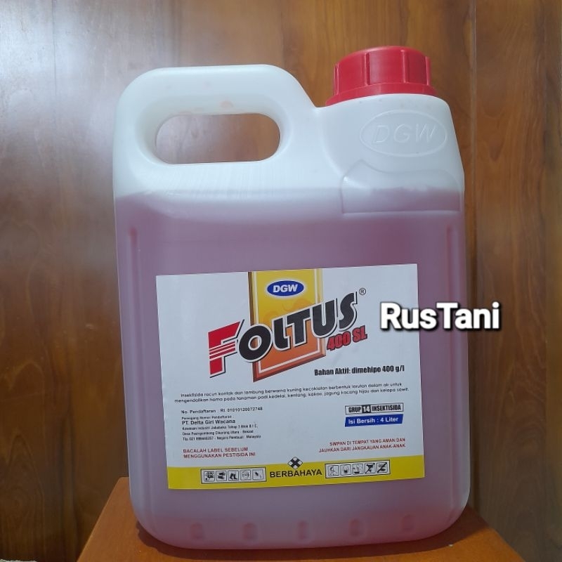 Jual Insektisida FOLTUS 400SL 4 Liter Bahan aktif : Dimehipo 400g/l ...