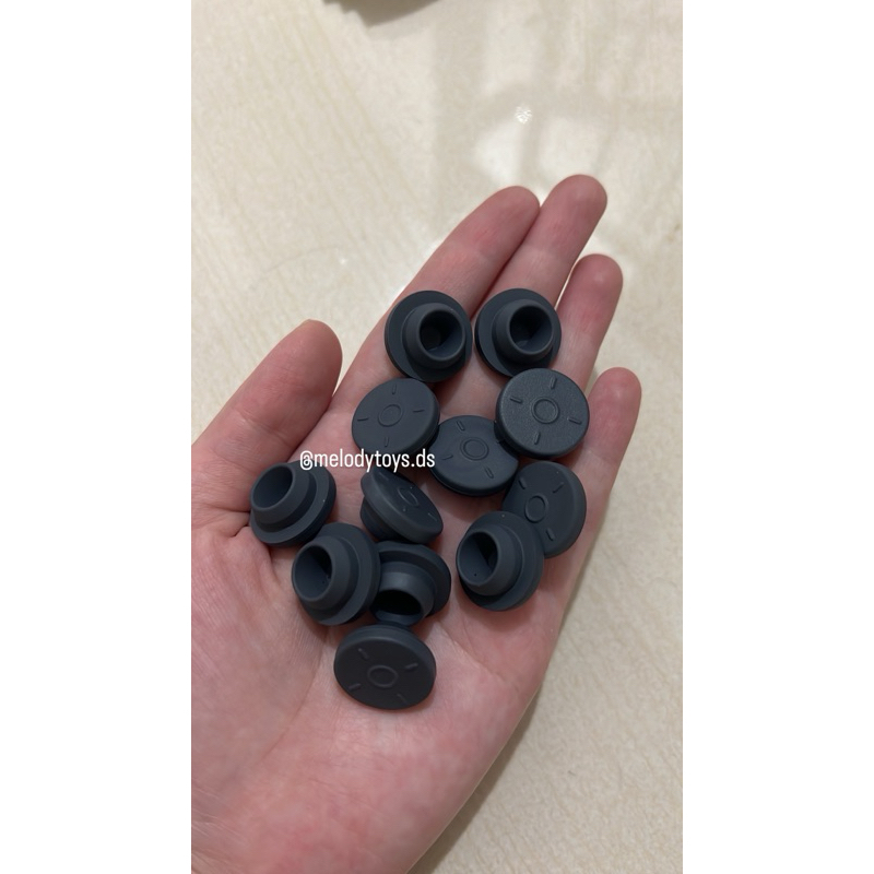 Jual Rubber Stopper - Tutup Karet Silicon Botol Kaca Vial Pinisilin ...