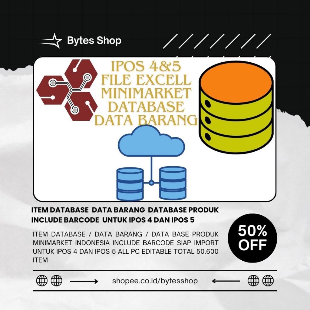 Jual DATABASE ITEM DATA BARANG DATABASE PRODUK INCLUDE BARCODE SIAP ...