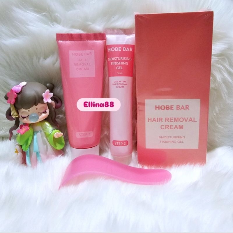 Jual Hobe Bar Gentle Hair Removal Cream | Krim Perontok Bulu ( 1 kotak ...