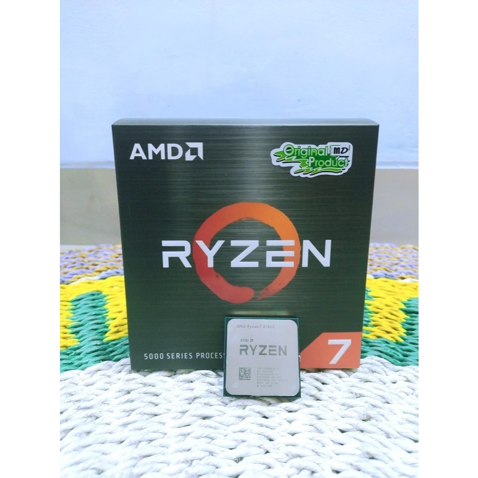Jual Processor AMD Ryzen 7 5700X Box Garansi Resmi 2026 Render Gaming Grafis 8 Core 16 Thread ...