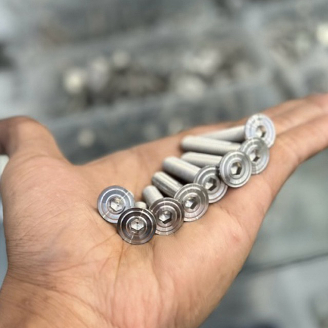 Jual BAUT L SLIM STENLIS M8 BAUT 12 DRAT 12 HANDMADE PANJANG 2CM 3CM 3,5CM 4CM 5CM 6CM 7CM 8CM ...