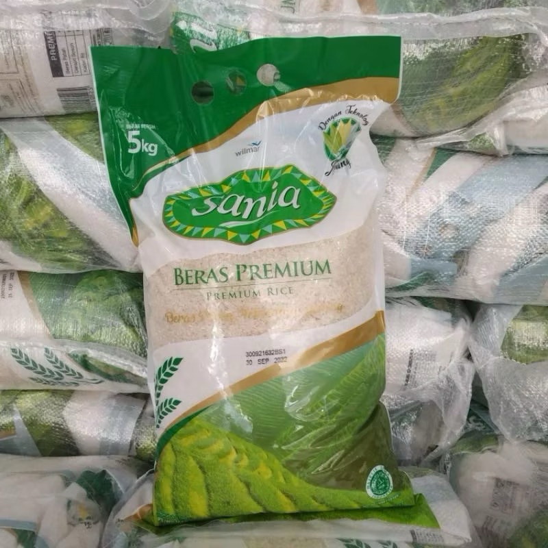 Jual Beras Premium Sania 5KG | Shopee Indonesia