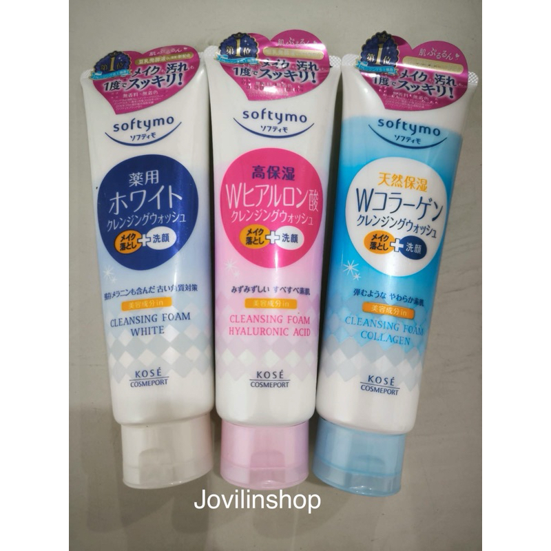 Jual (READY STOCK) KOSE Softymo Cleansing Wash Japan..Sabun Pencuci Muka Kose Original Jepang ...