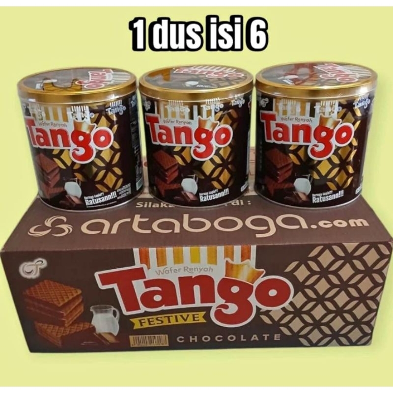 Jual TANGO WAFER 1 DUS ISI 6 KALENG | Shopee Indonesia