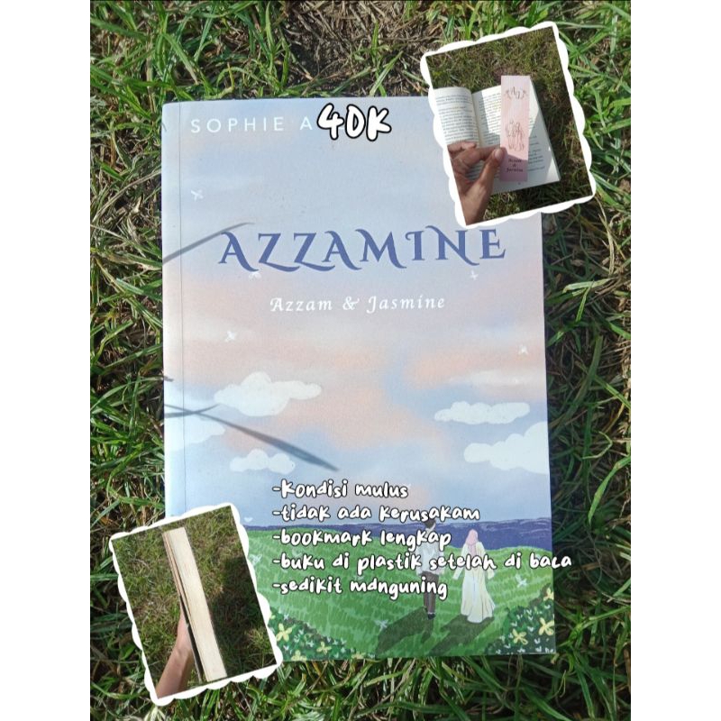 Jual Preloved novel Azzamine | Masih baru dan mulus, angkut 40k ...