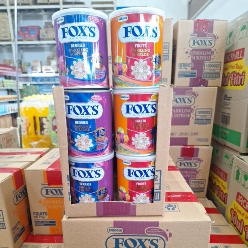 Jual Permen Fox's kaleng 170gr (SATUAN) | Shopee Indonesia