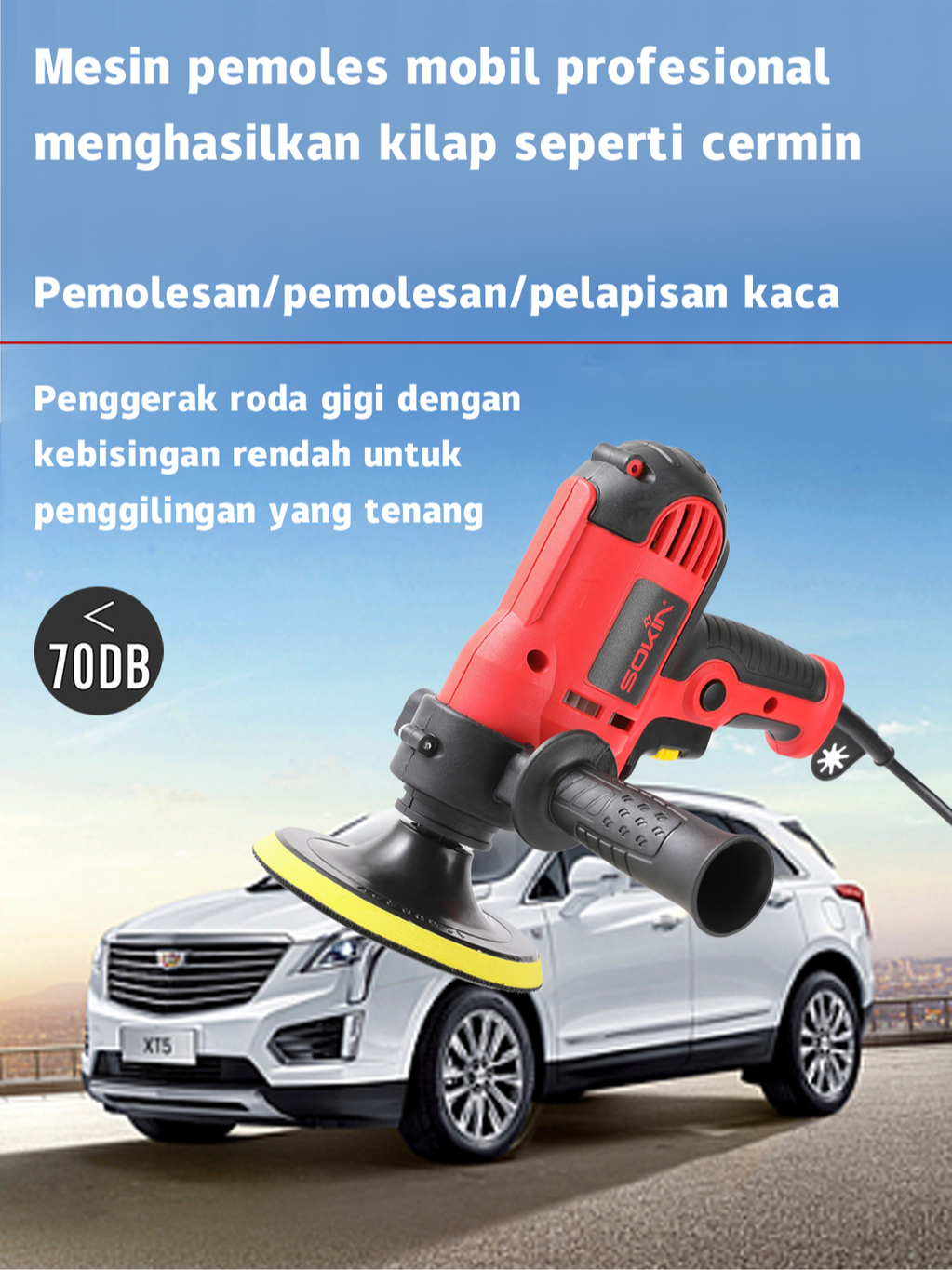 Jual ATLAS Tools Mesin Poles 600W Mesin Poles Mobil Motor Disch ...