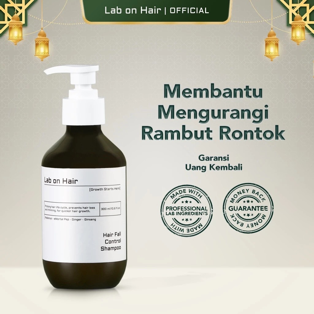 Jual Lab On Hair Anti Hair Fall Shampoo 300ML | Shopee Indonesia