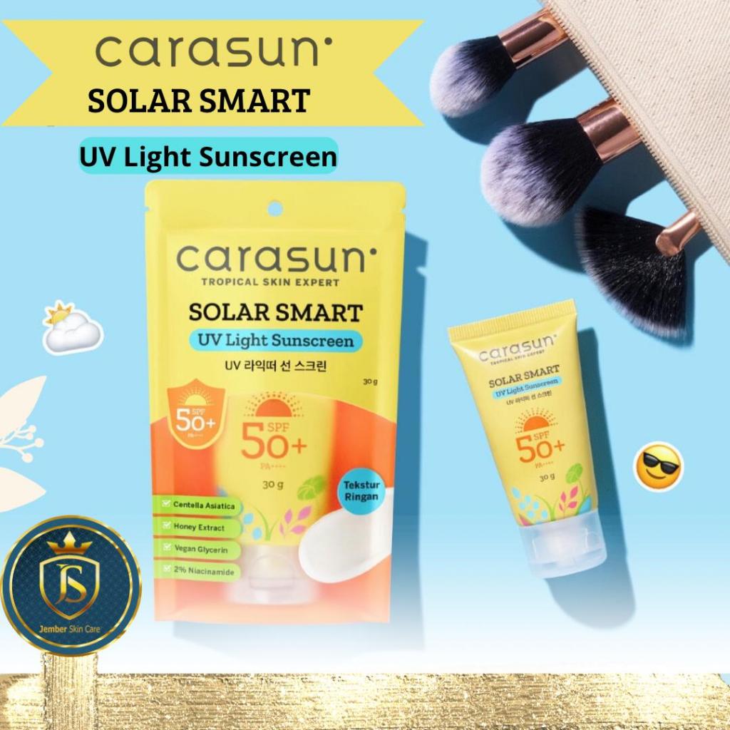 Jual Carasun Solar Smart UV Light Sunscreen SPF 50+ 30G | Shopee Indonesia
