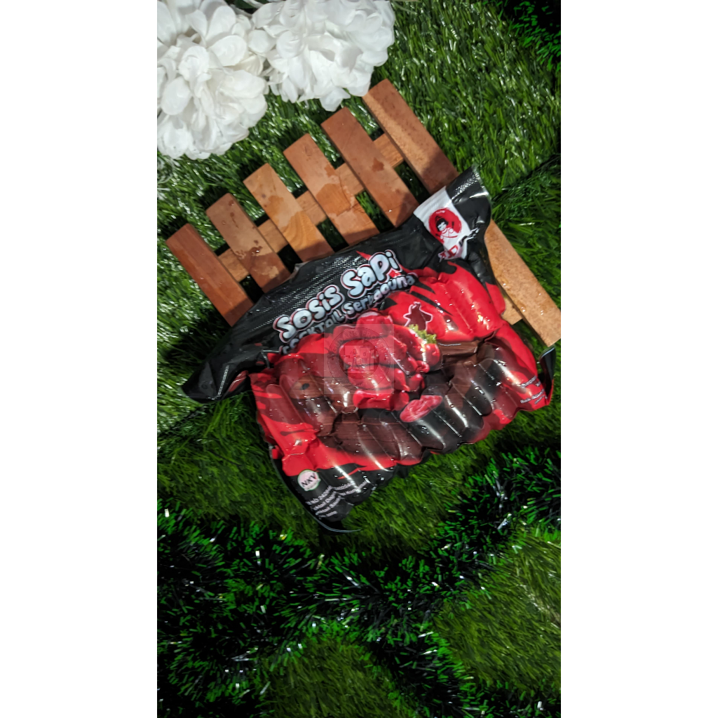 Jual Ayoma Sosis Sapi Cocktail Serbaguna Warna Merah 500Gr | Shopee ...