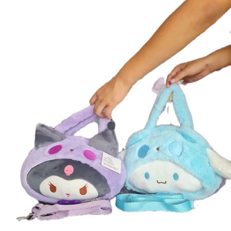 Jual Tas Fashion Model Boneka Dilengkapi Dua Karakter Kuromi ...