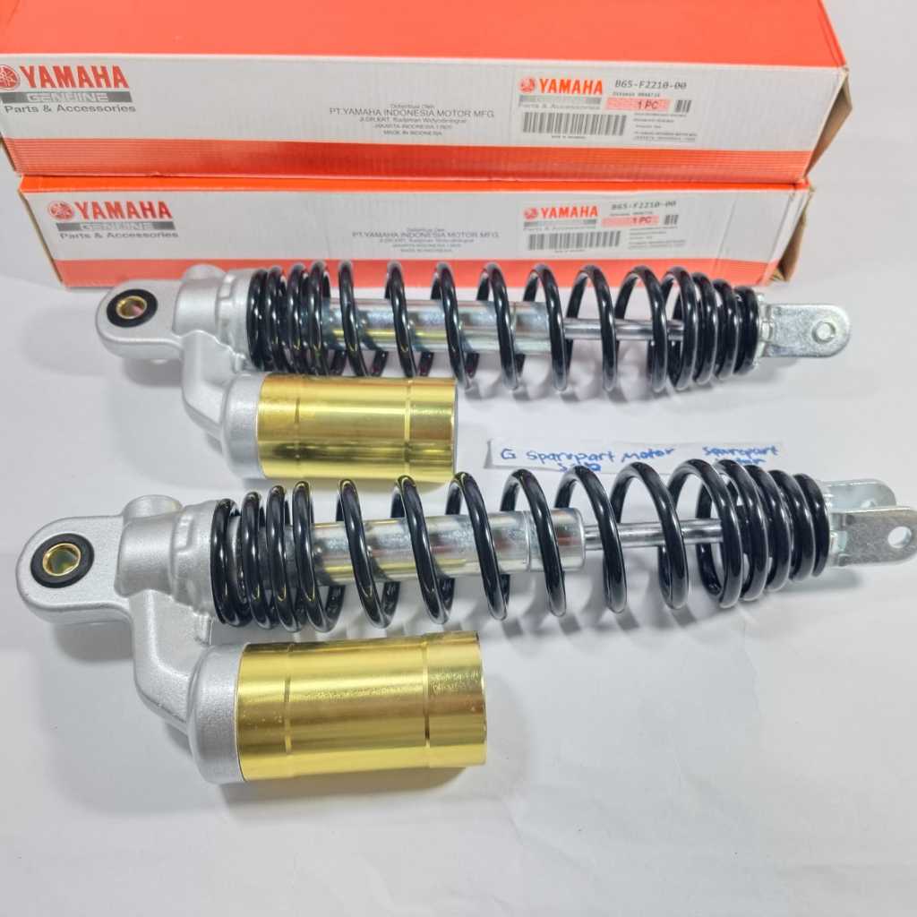 Jual Shockbreaker Aerox Set Sok Shock Beker Belakang Plus Tabung B65 Yamaha Aerox 155 Kualitas ...