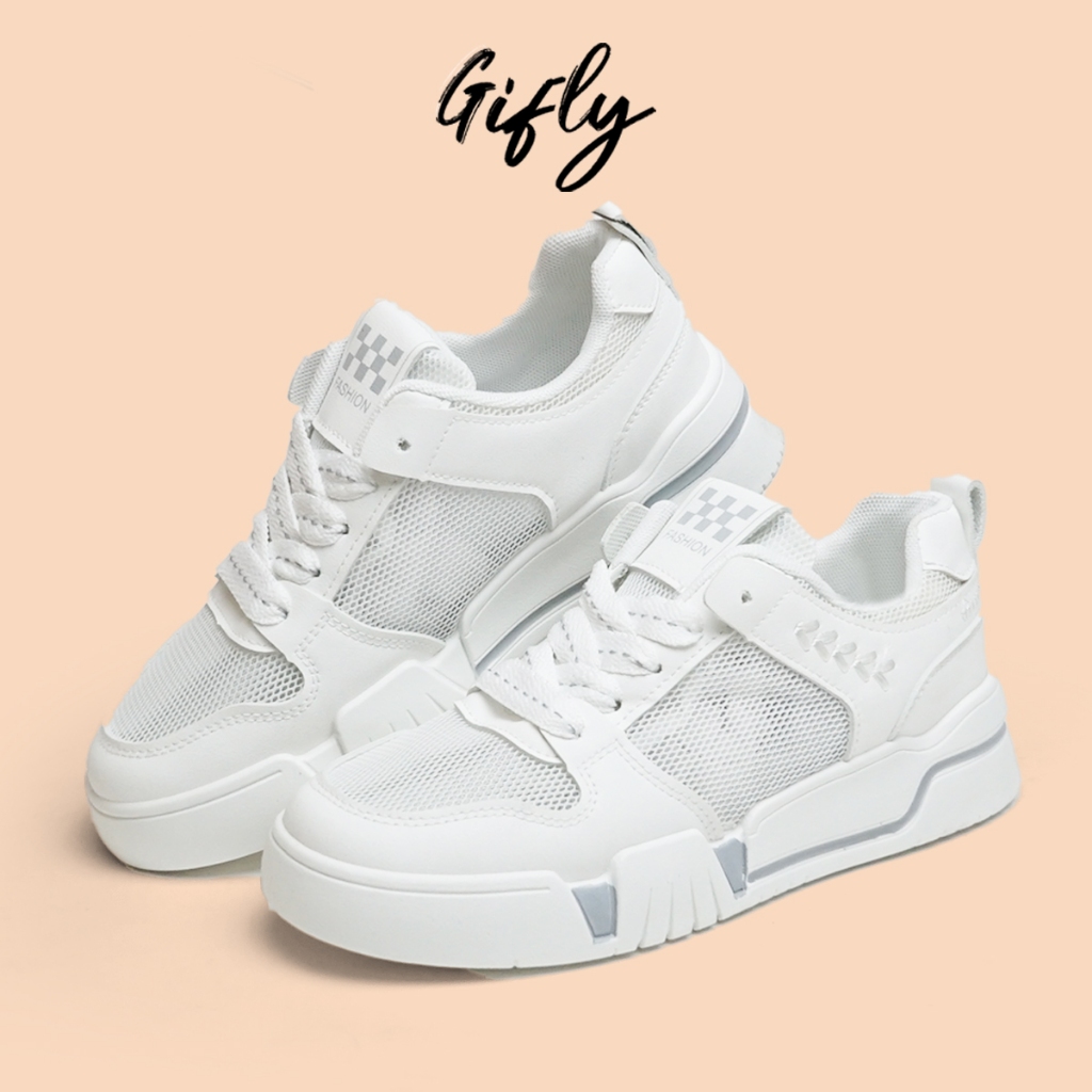Jual Gifly Risca Sepatu Sneakers Wanita Sport Shoes A7629-1 | Shopee ...