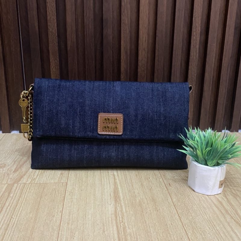 Jual Madelyn Tas Jeans Premium minmin tas Denim selempang wanita ...