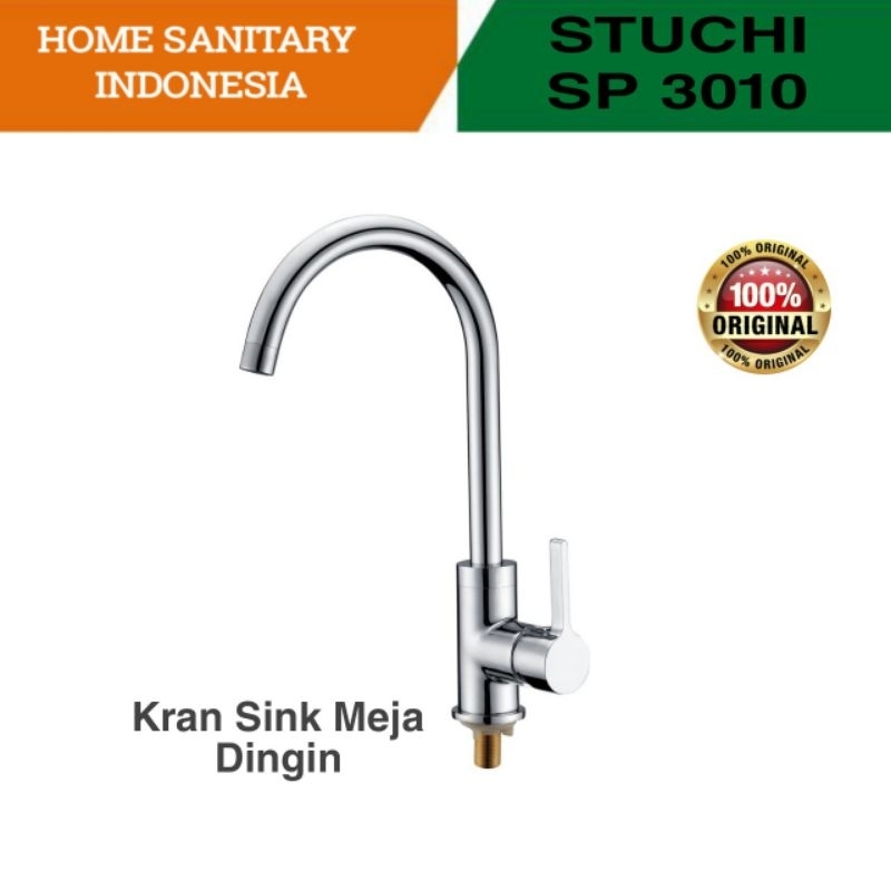 Jual HSI | STUCHI SP 3009 / SP 3010 kran Sink cuci piring Leher Angsa Meja Dingan dan panas ...