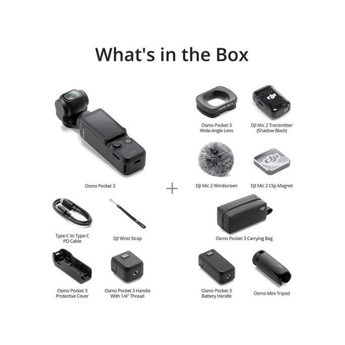 Jual Dji Osmo Pocket 3 Resmi Tam Official Creator Combo Memory Card ...