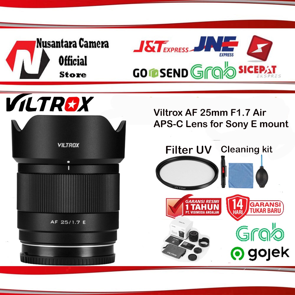 Jual Viltrox AF 25mm f1.7 Air APS-C For Sony - For Nikon Z For Fujifilm XF Lens X RESMI | Shopee ...