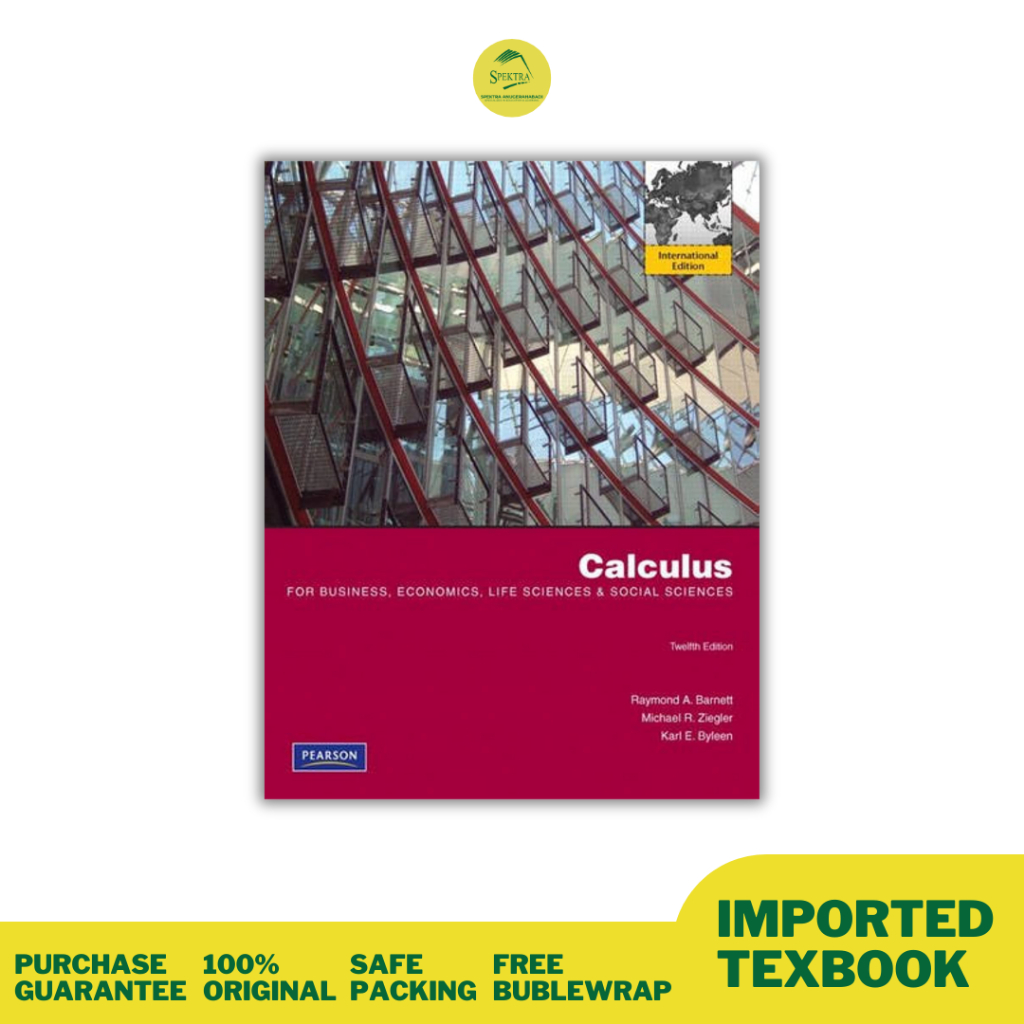 Jual Buku Calculus for Business 12 Edition 9780321711007 | Shopee Indonesia