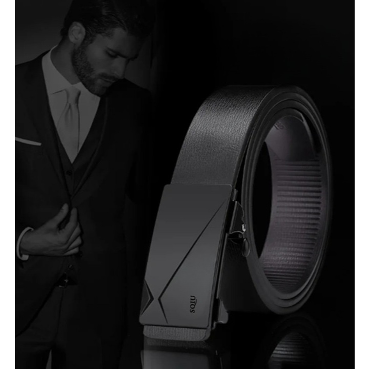 Jual Ikat Pinggang Pria Kulit SQIU Simple Style Tali Masuk Dalam ...