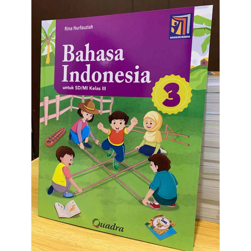 Jual Bahasa Indonesia Kelas 3 SD/MI Penerbit Quadra Kurikulum Merdeka | Shopee Indonesia