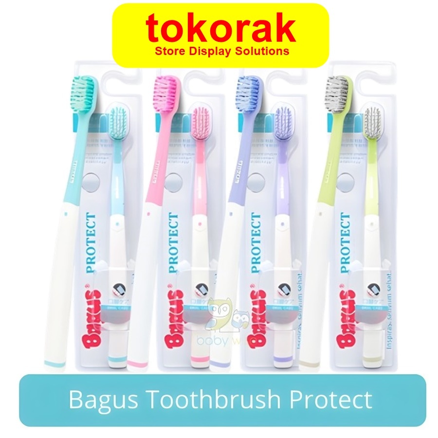 Jual BAGUS TOOTH BRUSH PROTECT BAGUS SIKAT GIGI SENSITIF DENGAN BULU ...