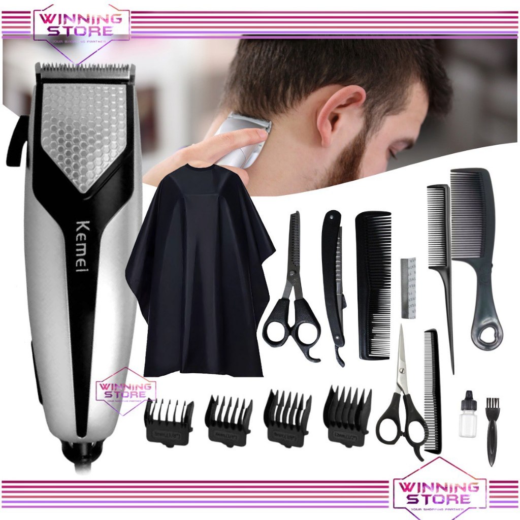 Jual Mesin Cukuran Rambut Kabel Listrik Hair Clipper Precision High ...