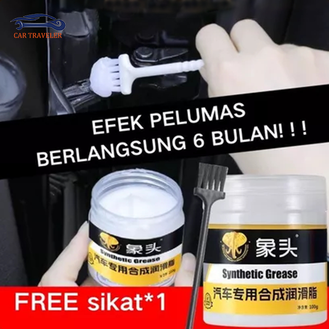 Jual 100g Gemuk Pelumas Mobil / Tahan Panas Gemuk Pelumas Bearing Oli ...