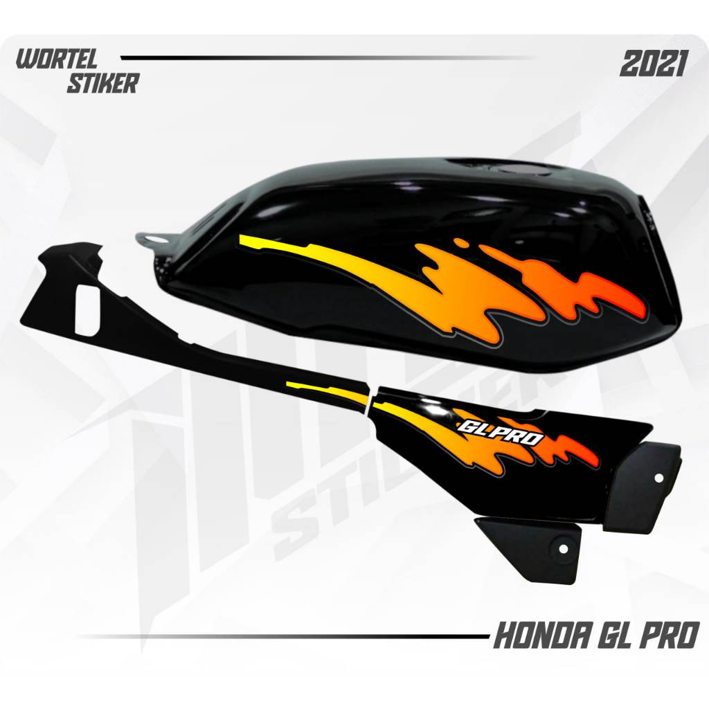 Jual Striping GL PRO - Stiker Transparan GL PRO Retro Vol 3 (Sudah ...