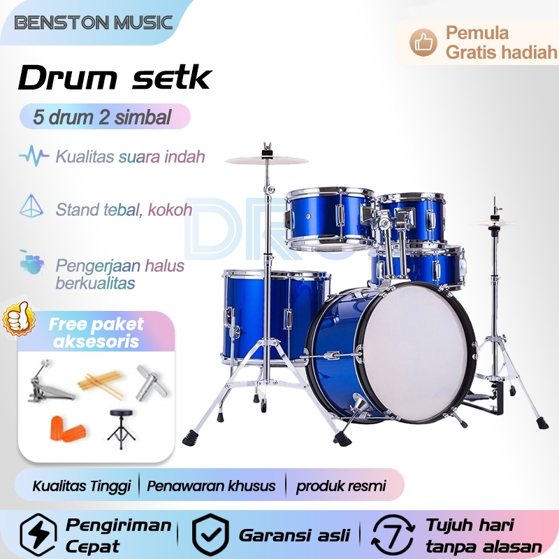 Jual Ready Stock Benston Music- Drum latihan pemula anak drum jazz ...