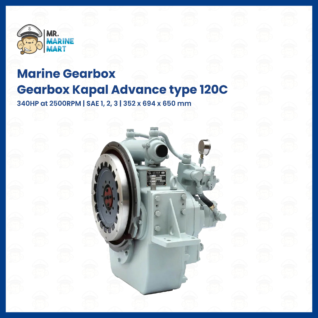 Jual Marine Gearbox Advance 120C Gearbox Kapal Advance 120C | Shopee ...