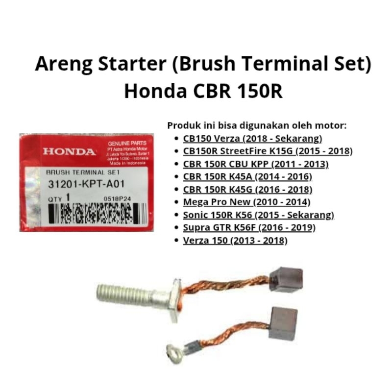 Jual [AHM] Brush Set / Carbon Brush / Karbon / Arang Stater / Brush Set ...
