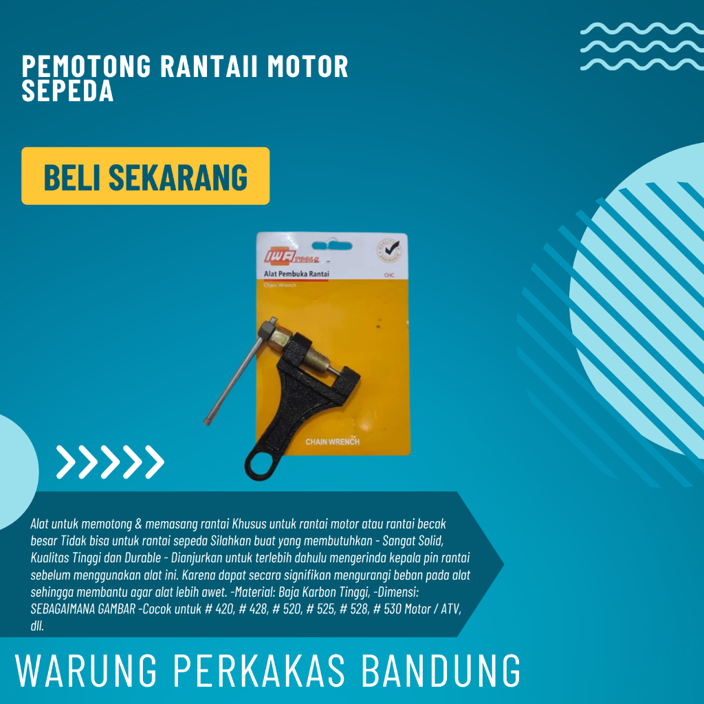 Jual Alat Potong Rantai Motor Body Besar Chain Breaker Tool Pemotong ...