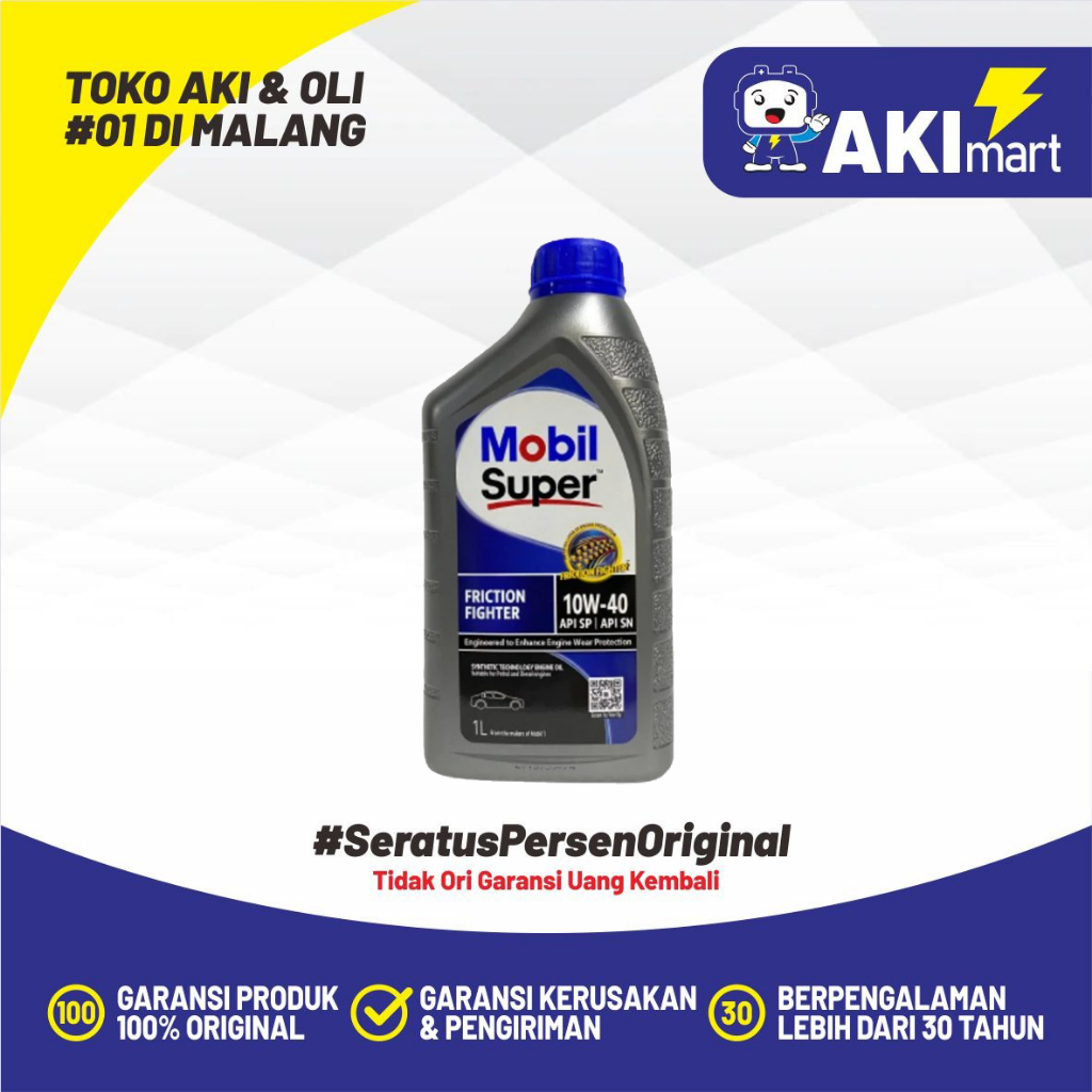 Jual Mobil Super Friction Fighter / Mobil Super 2000 10W40 1 Liter ...