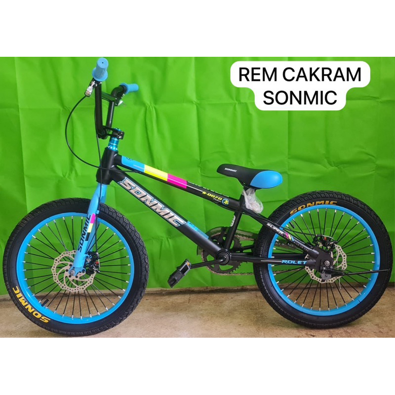Jual Sepeda BMX Ukuran 20 Sonmic Ban 2.5 Stiker Foil Oversize Murah ...