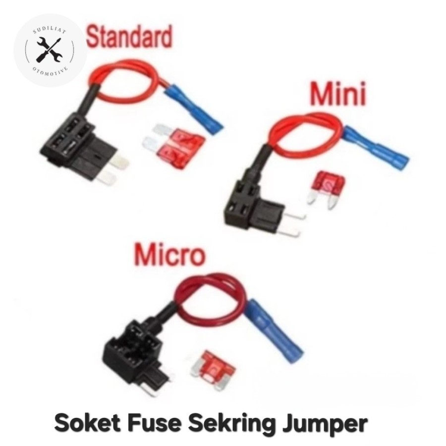 Jual SOKET FUSE TAP SEKRING JUMPER KABEL UNTUK MOTOR & MOBIL - FUSE TAP ...