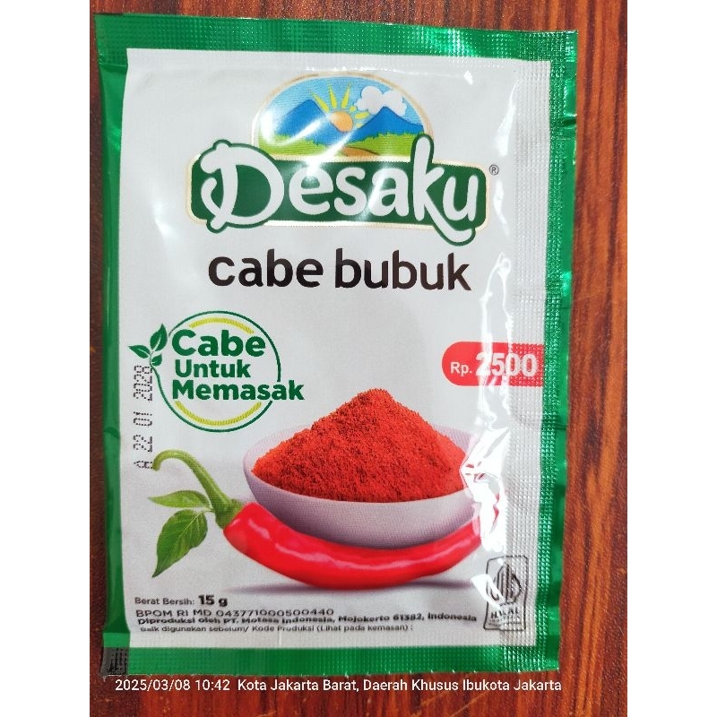 Jual DESAKU CABE BUBUK 15 GR | Shopee Indonesia