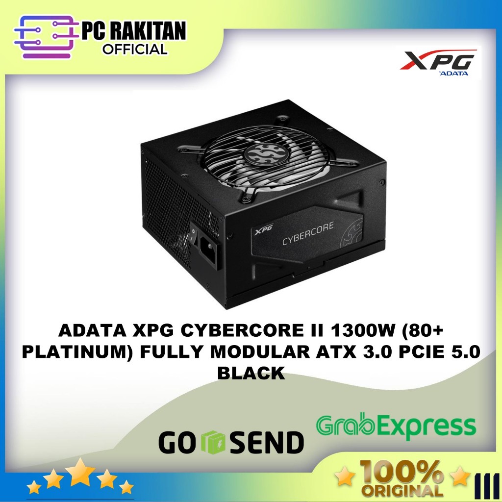 Jual ADATA XPG PSU POWER SUPPLY CYBERCORE II 1300W (80+ PLATINUM) FULLY ...