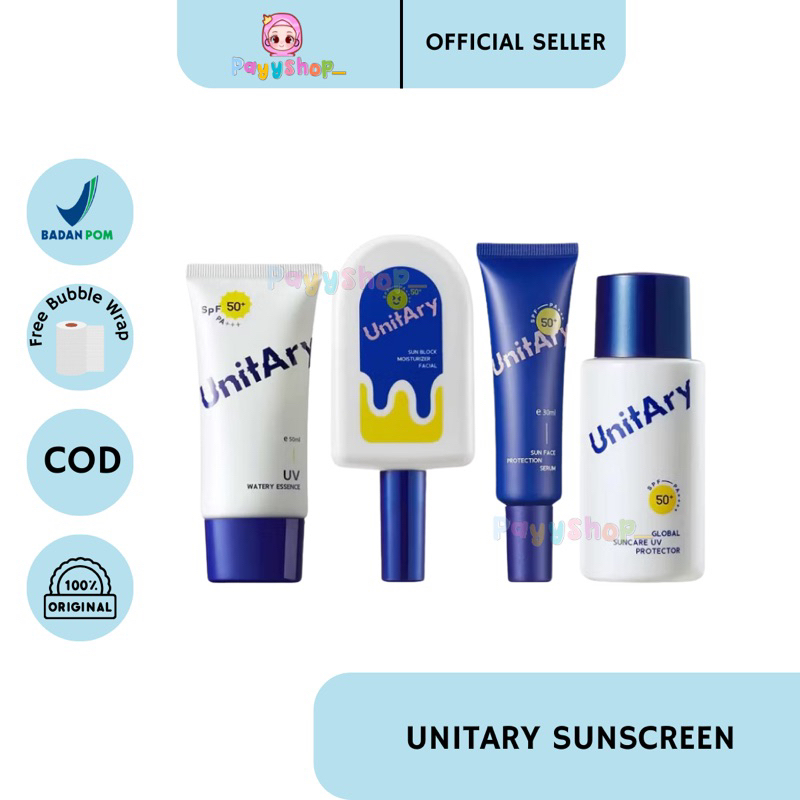 Jual (READY ️) Unitary Watery Essence Oil Control Sunscreen for Oily ...
