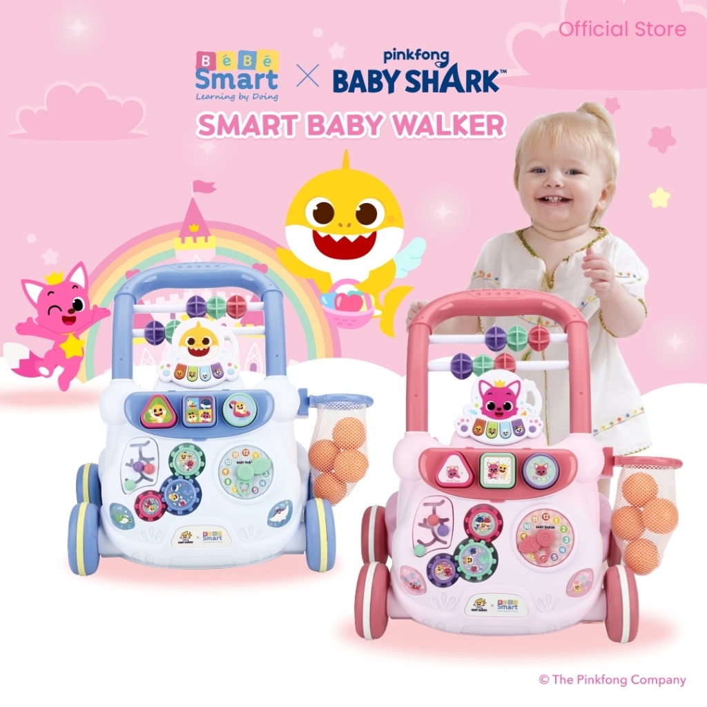 Jual SPD56 BEBE SMART PLAY ALONG WALKER PUSH WALKER MAINAN ALAT BANTU ...