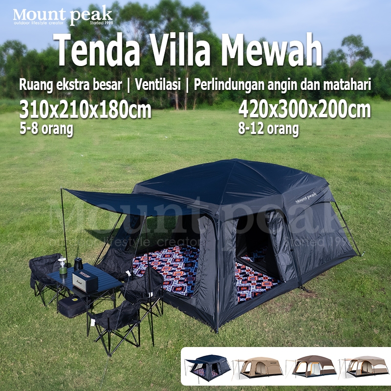 Jual Mountpeak Tenda Camping Outdoor 2 Ruangan Tenda Glamping ...